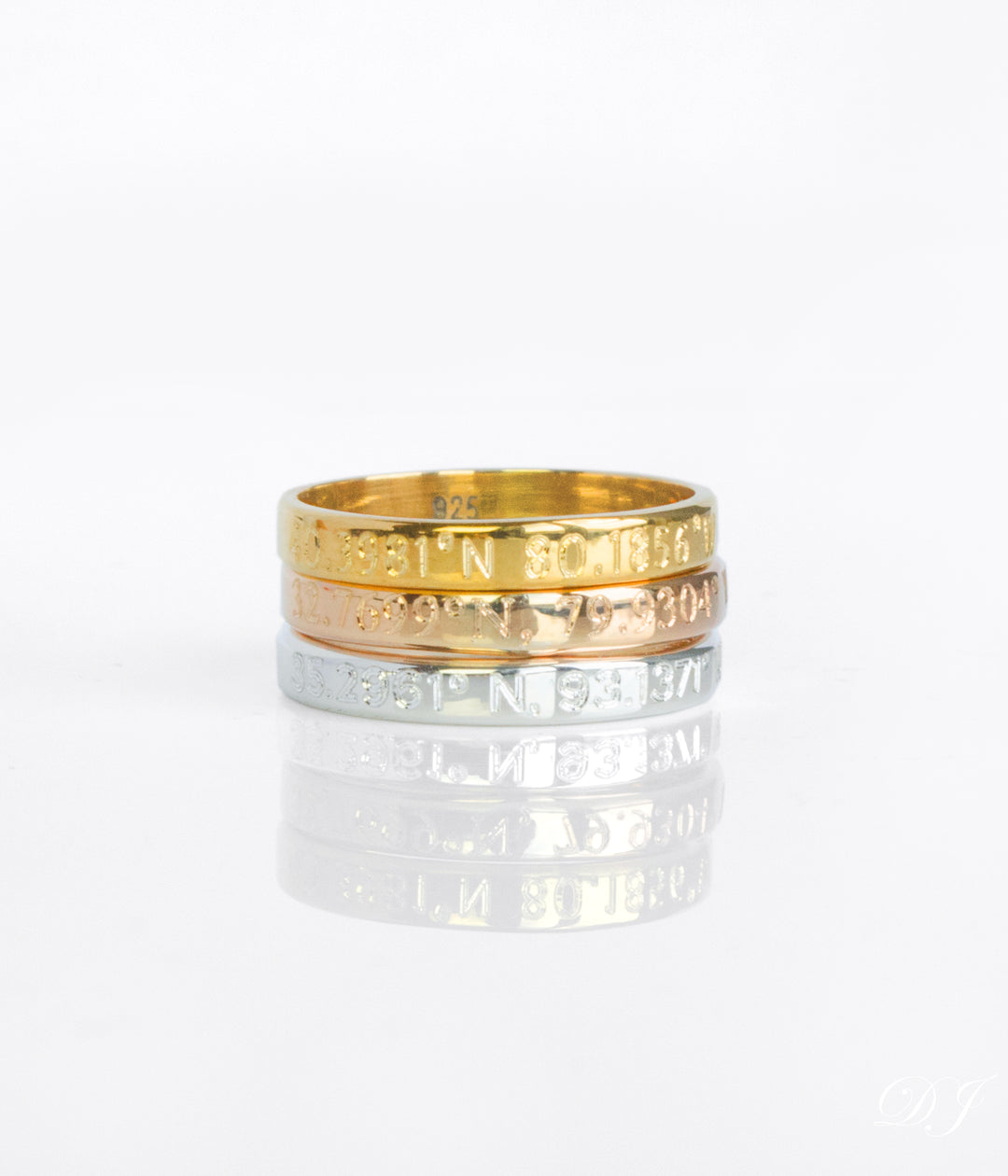 Personalized Rings | Birthstone, Engraved, Stackable – Danique Jewelry