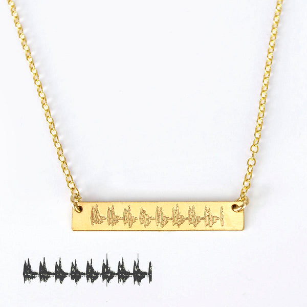 Custom heartbeat necklace store